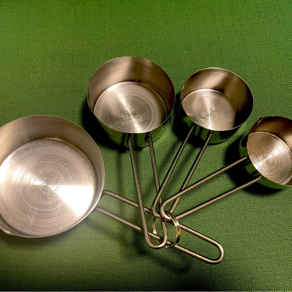 winco | Kitchen | Stainless Steel Measuring Spoon Set Of 4 | Poshmark